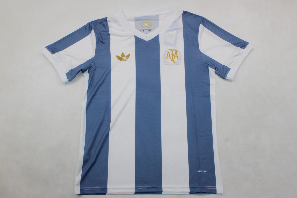 AAA Quality Argentina 50th Anniversary Soccer Jersey : Wholesale Soccer ...
