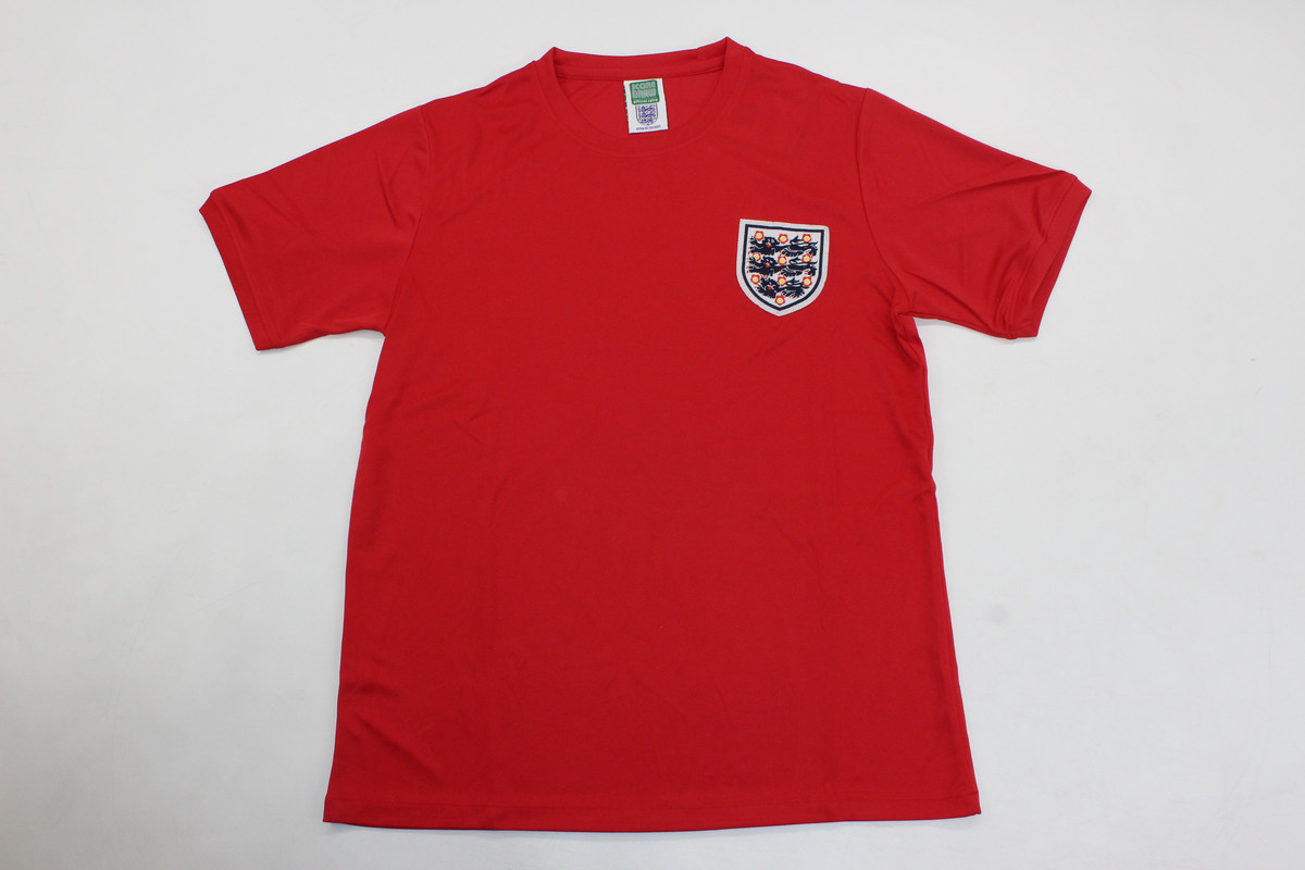 AAA Quality England 1966 Away Red Soccer Jersey : Wholesale Soccer ...