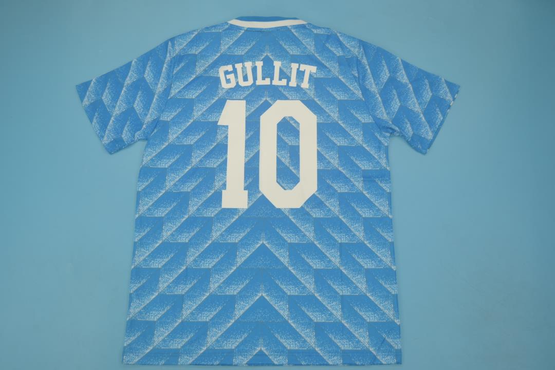 AAA Quality Netherlands 1988 Away Blue Soccer Jersey : Wholesale Soccer ...