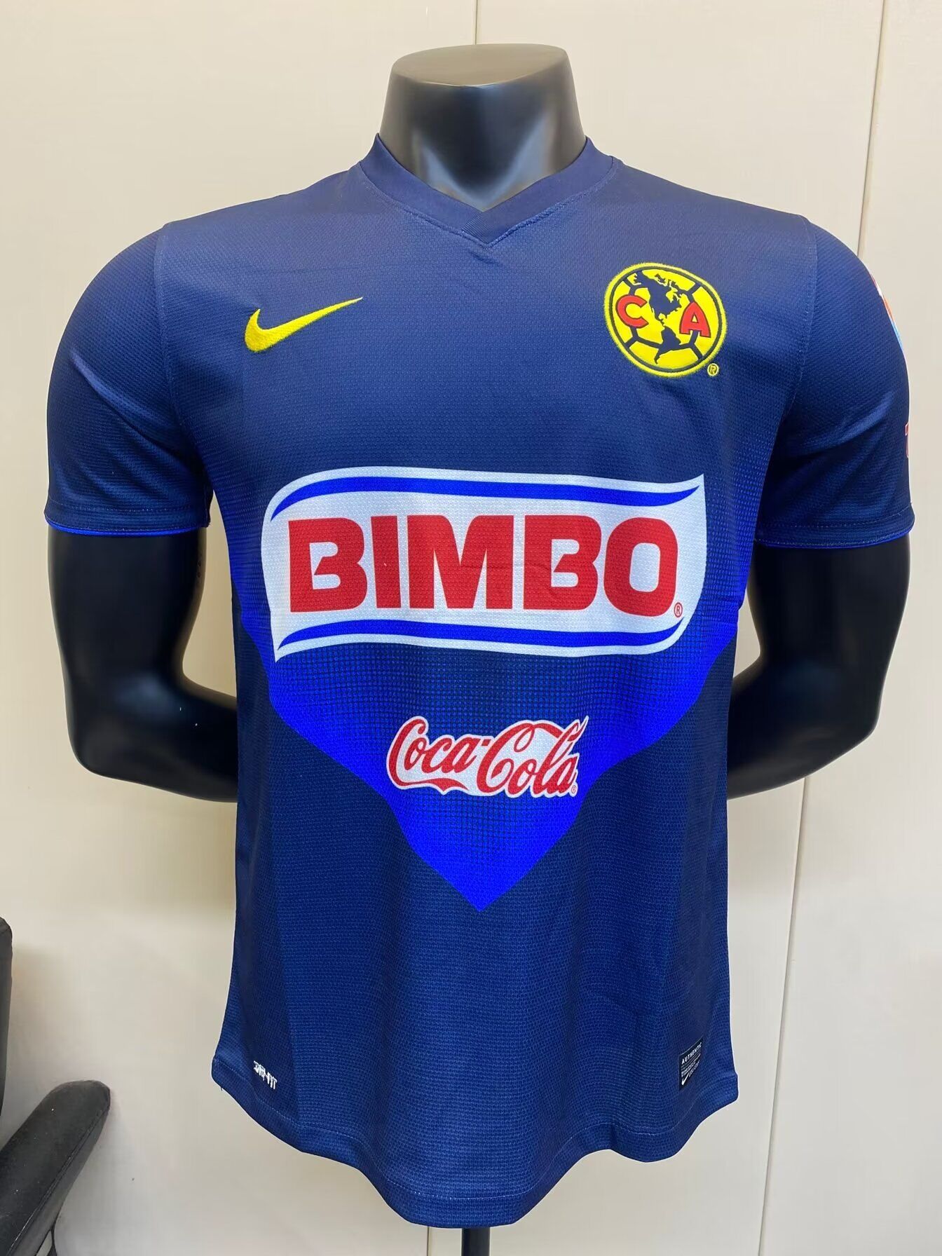 AAA Quality Club America 13/14 Away Dark Blue Soccer Jersey : Wholesale ...