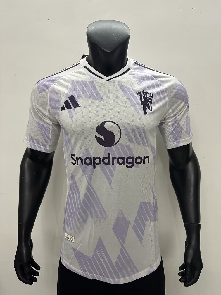 AAA Quality Manchester Utd 25/26 Away White Jersey(Player) : Wholesale ...
