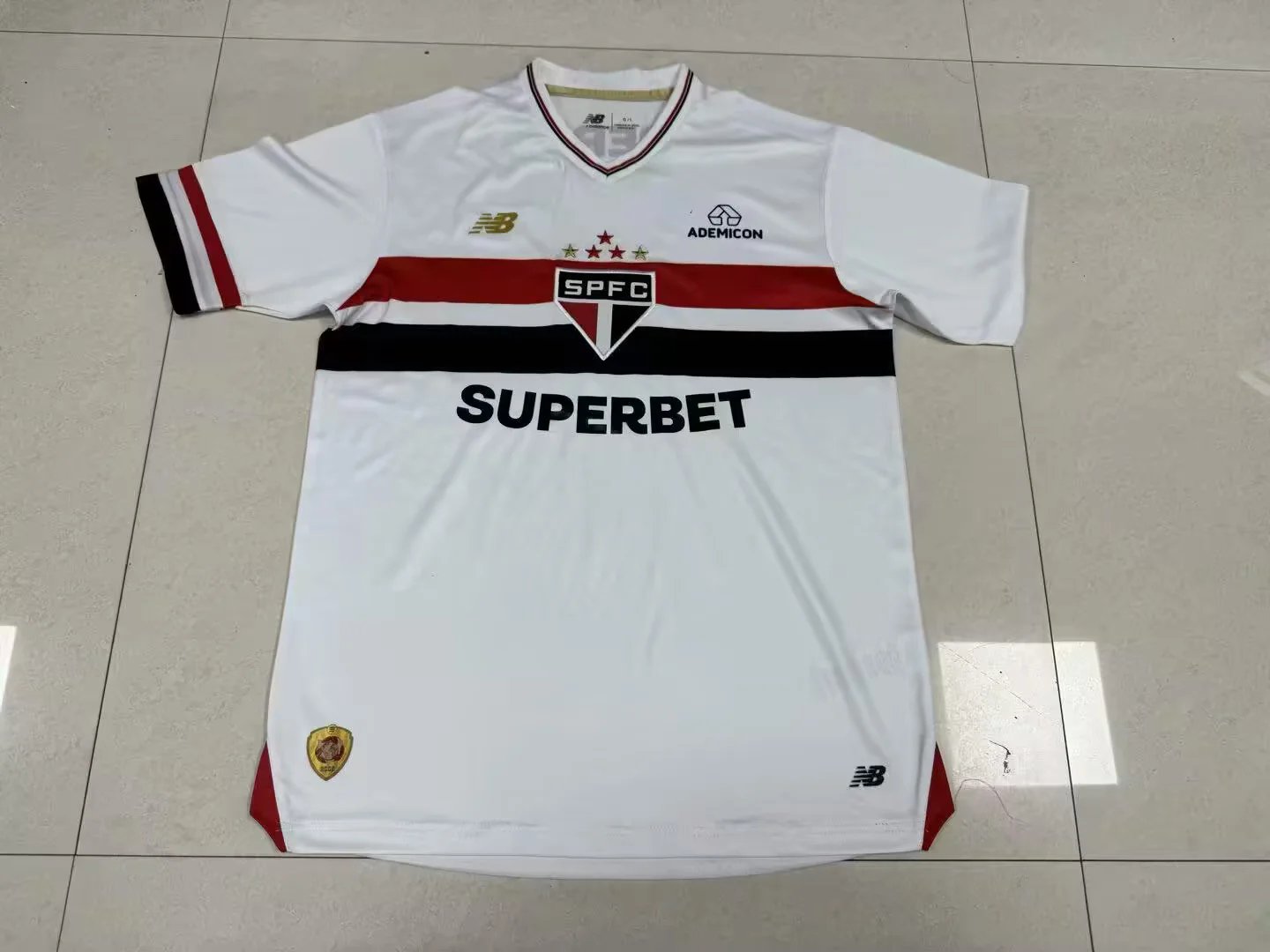 AAA Quality Sao Paulo 25/26 Home Soccer Jersey : Wholesale Soccer ...