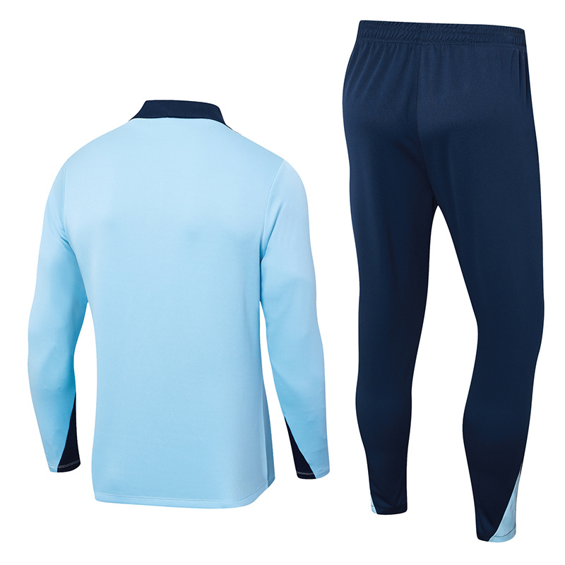 AAA Quality France 24/25 Tracksuit - Sky Blue : Wholesale Soccer ...